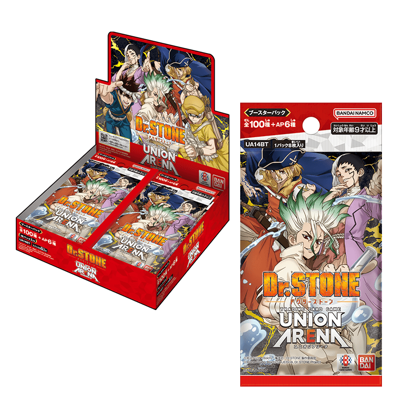 UNION ARENA BOOSTER PACK Dr.STONE [UA14BT] − PRODUCTS｜UNION ARENA｜UNIONARENA